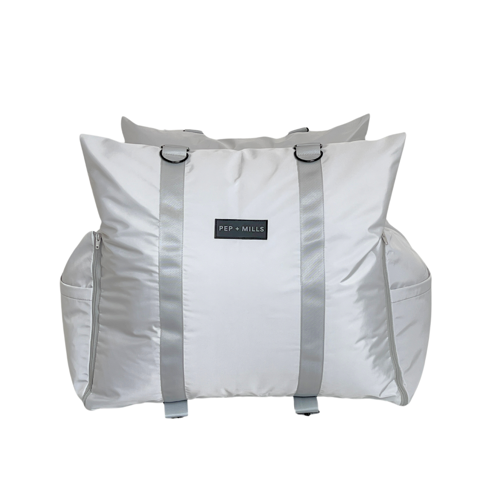The Jet Setter Luxury Dog Car Seat - Pebble | PEP + MILLS